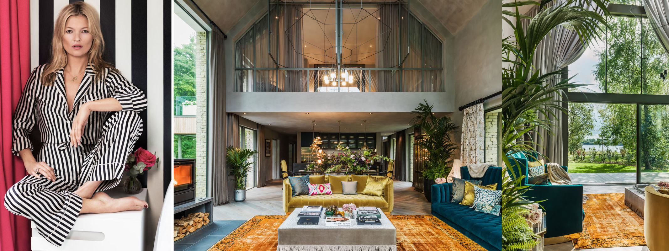 Kate Moss's debut into interiors