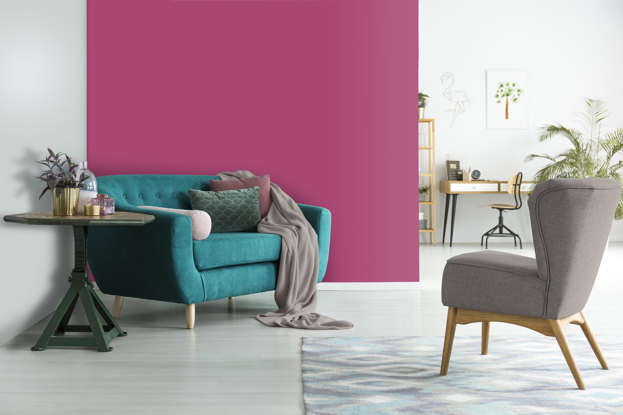 Bold and colourful design